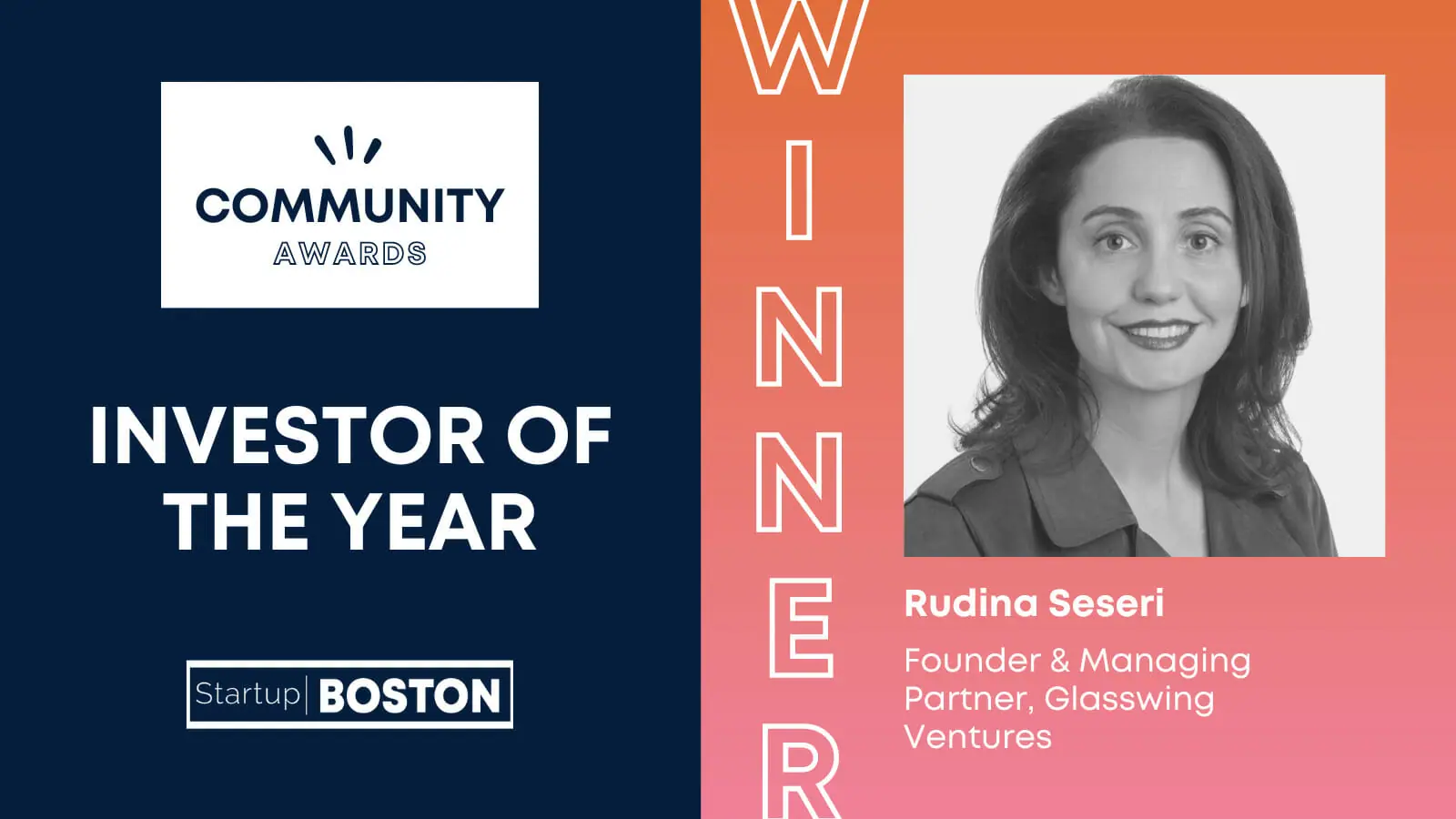 Rudina Seseri Named 2022 Investor of the Year in Startup Boston ...